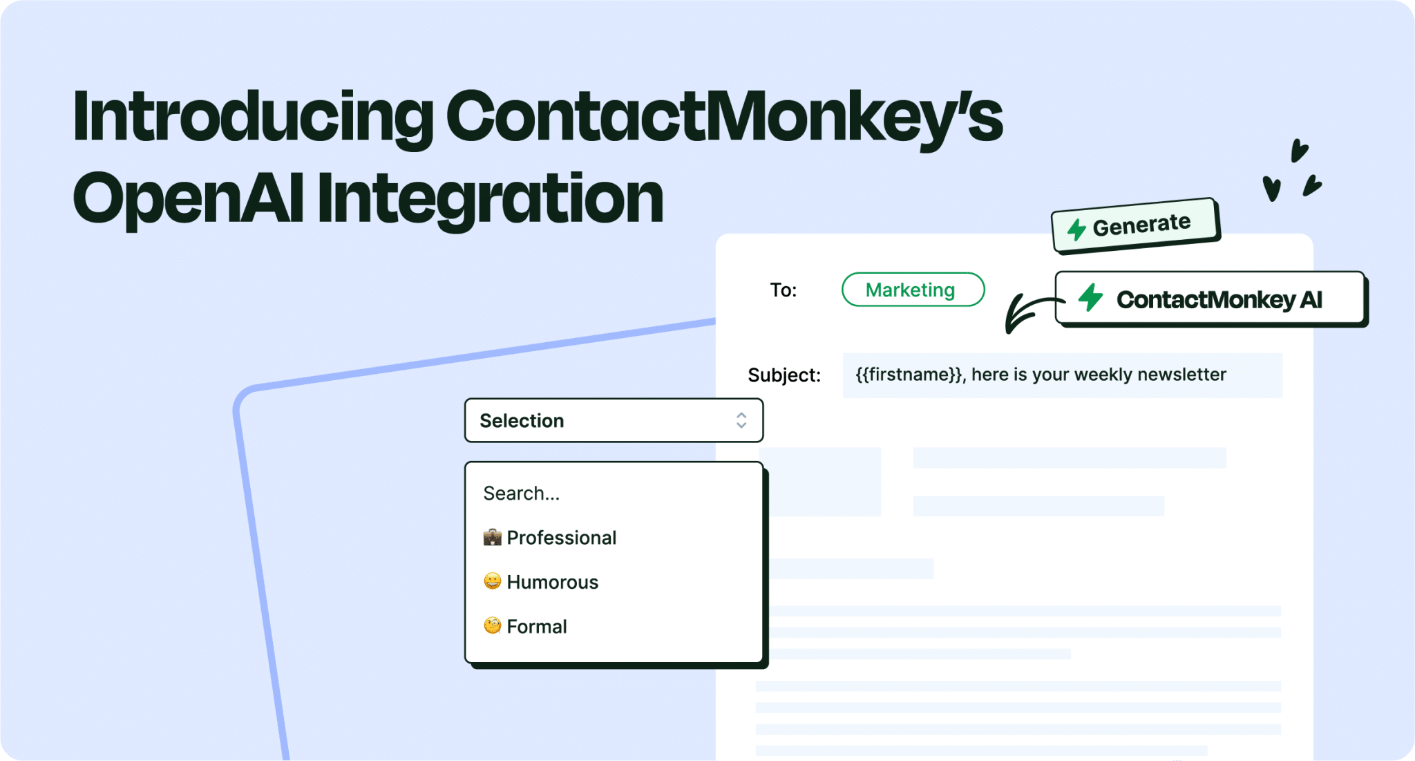 Introducing ContactMonkey’s OpenAI Integration
